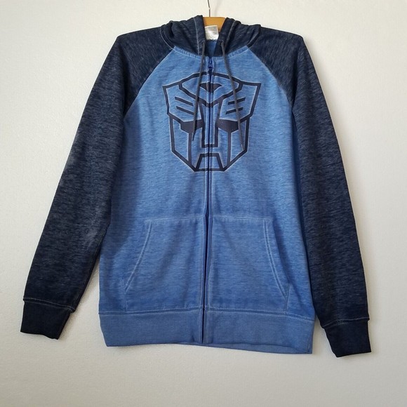 Shirts | The Transformers Mens M Zip Up Hooded Sweatshirt Optimus Prime ...